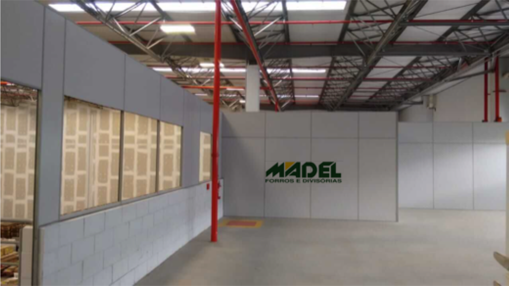 Divisória modular Wall – Madel Forros e Divisórias