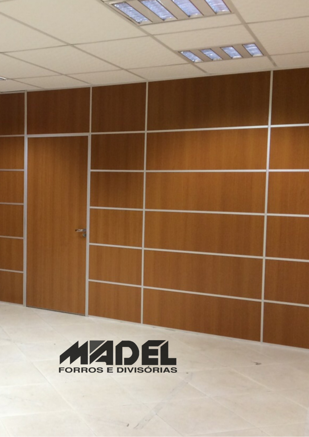 Divisórias Eucatex 35mm Perfil de Alumínio – Madel Forros e Divisórias